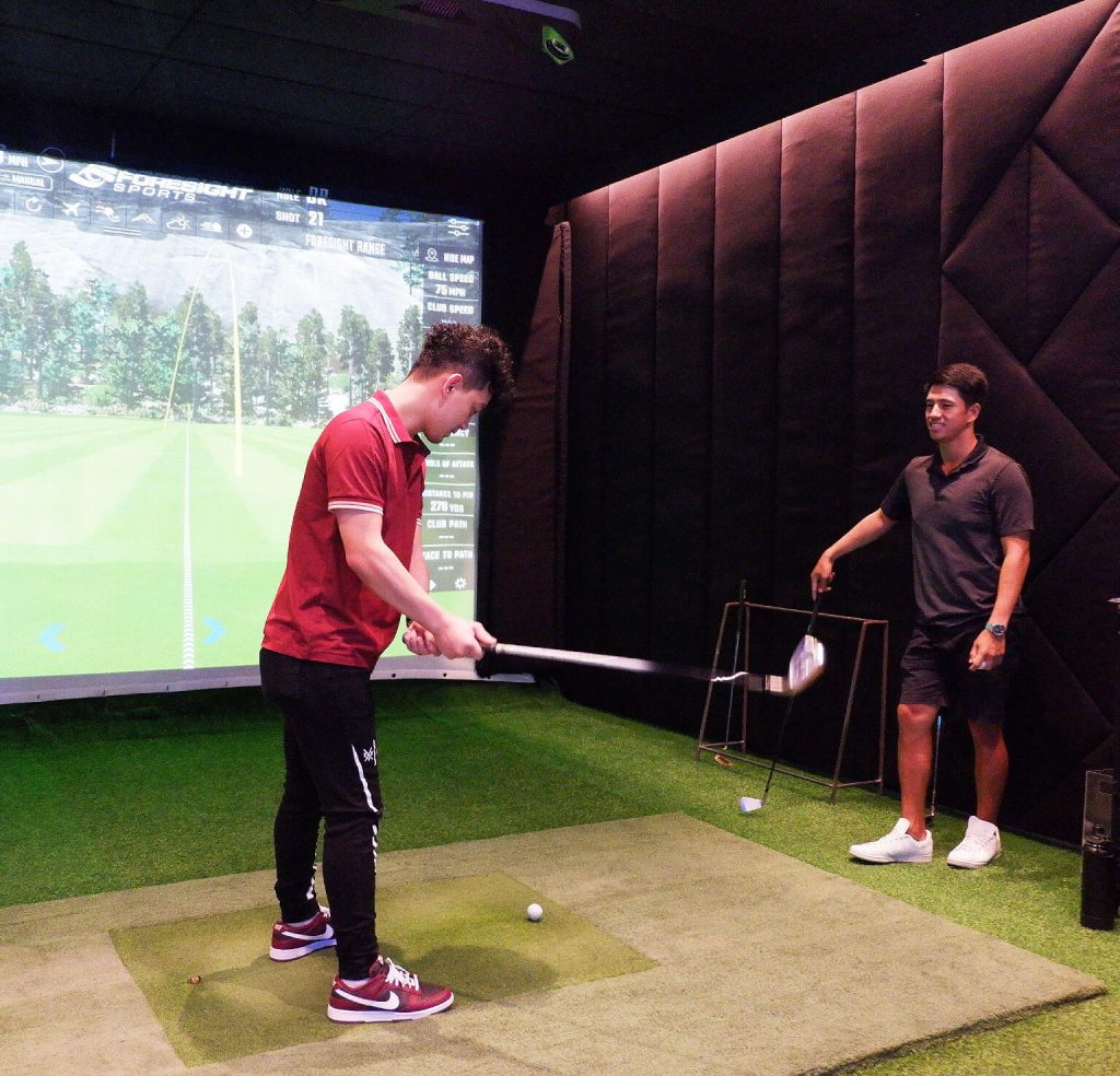 Indoor Virtual Golf Simulator Philippines - GolfX Sports Hub