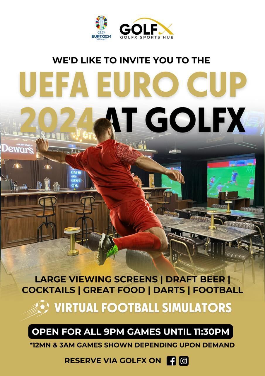 Watch the UEFA Euro Cup 2024 at GolfX - GolfX Sports Hub