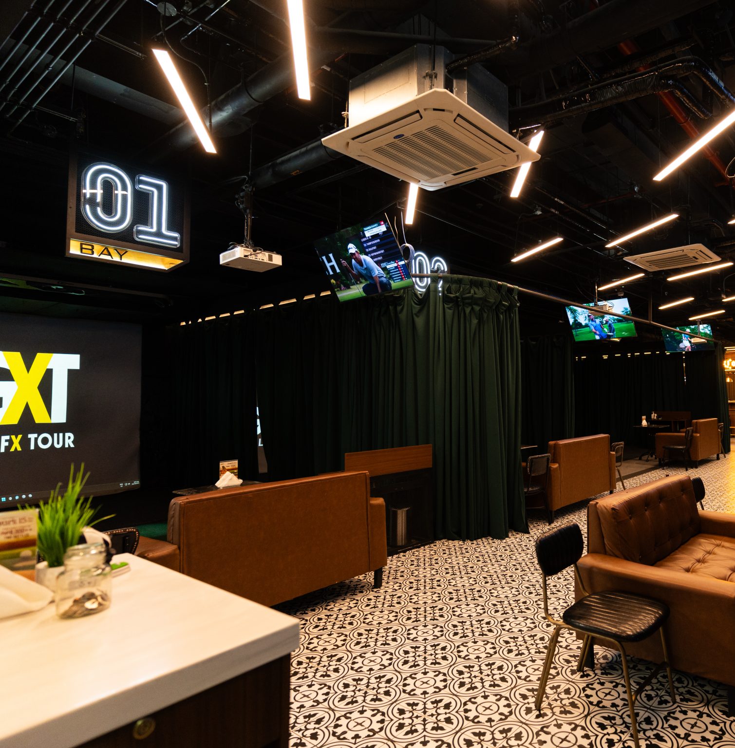 Premier Indoor Golf Simulator in BGC - GolfX Sports Hub